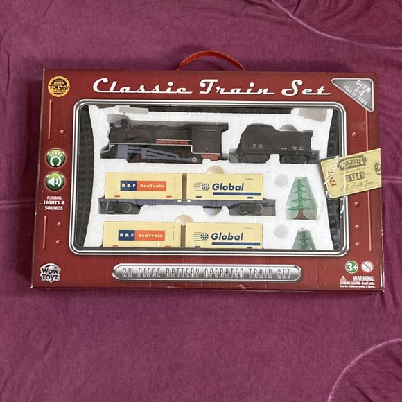 Wow Toyz | Toys | Classic Train Set 2 Piece Wow Toyz New In Open Box ...